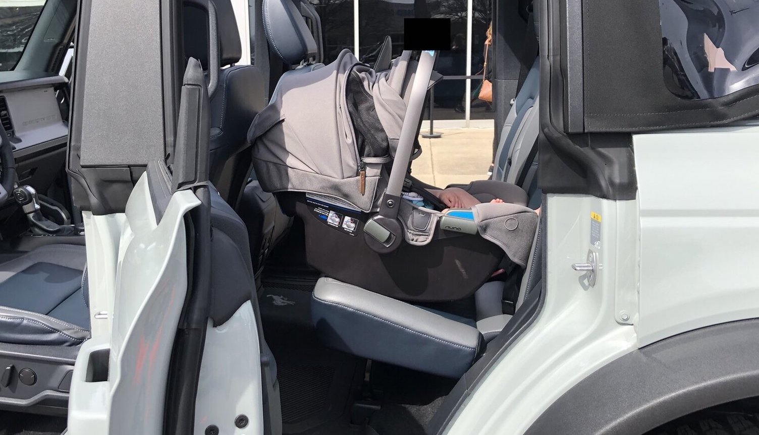 I took rear facing infant car seat photos so you don’t have to... (plus ...