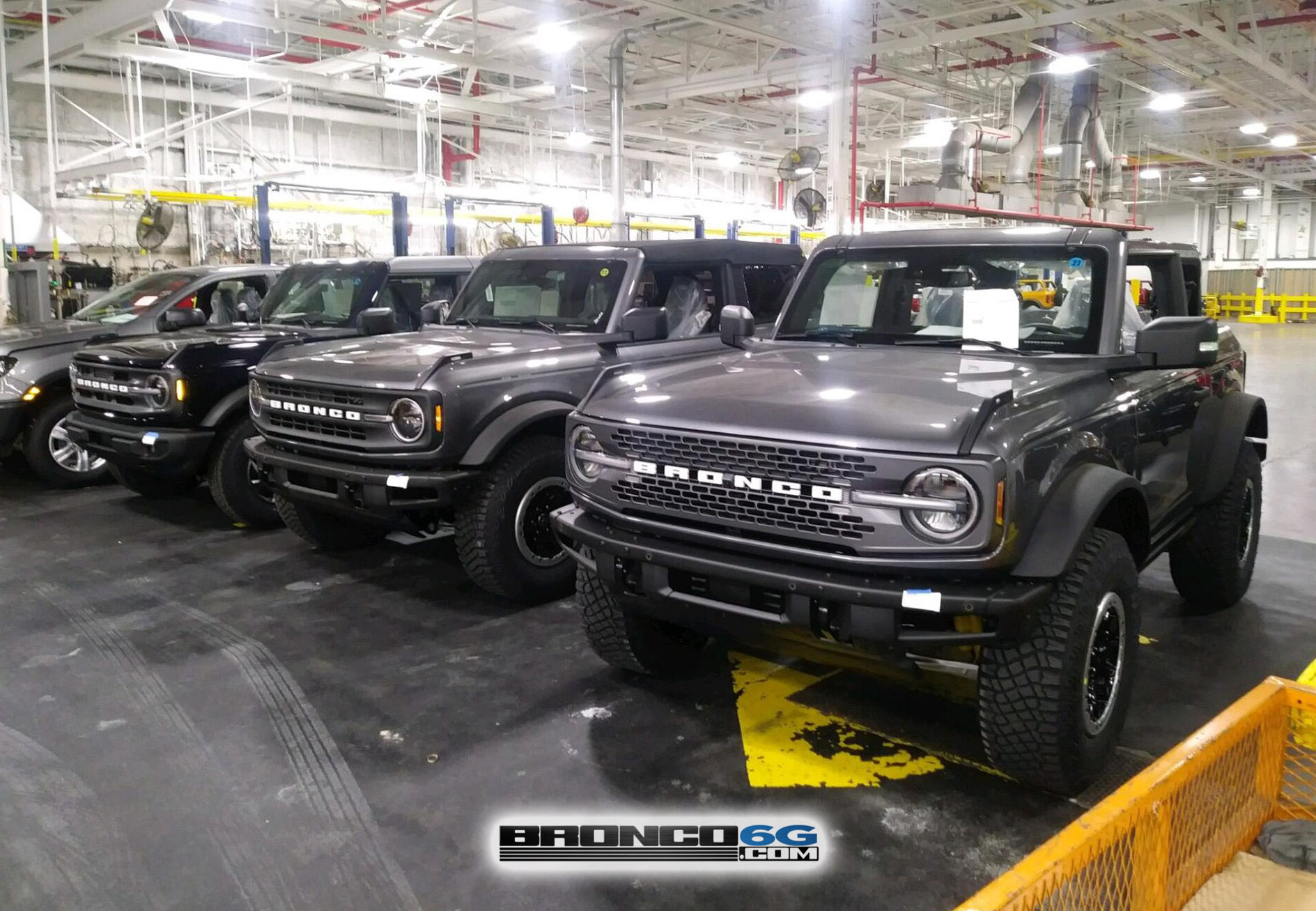 Seeing More Bronco Production Scheduling This week | Bronco6G - 2021 ...
