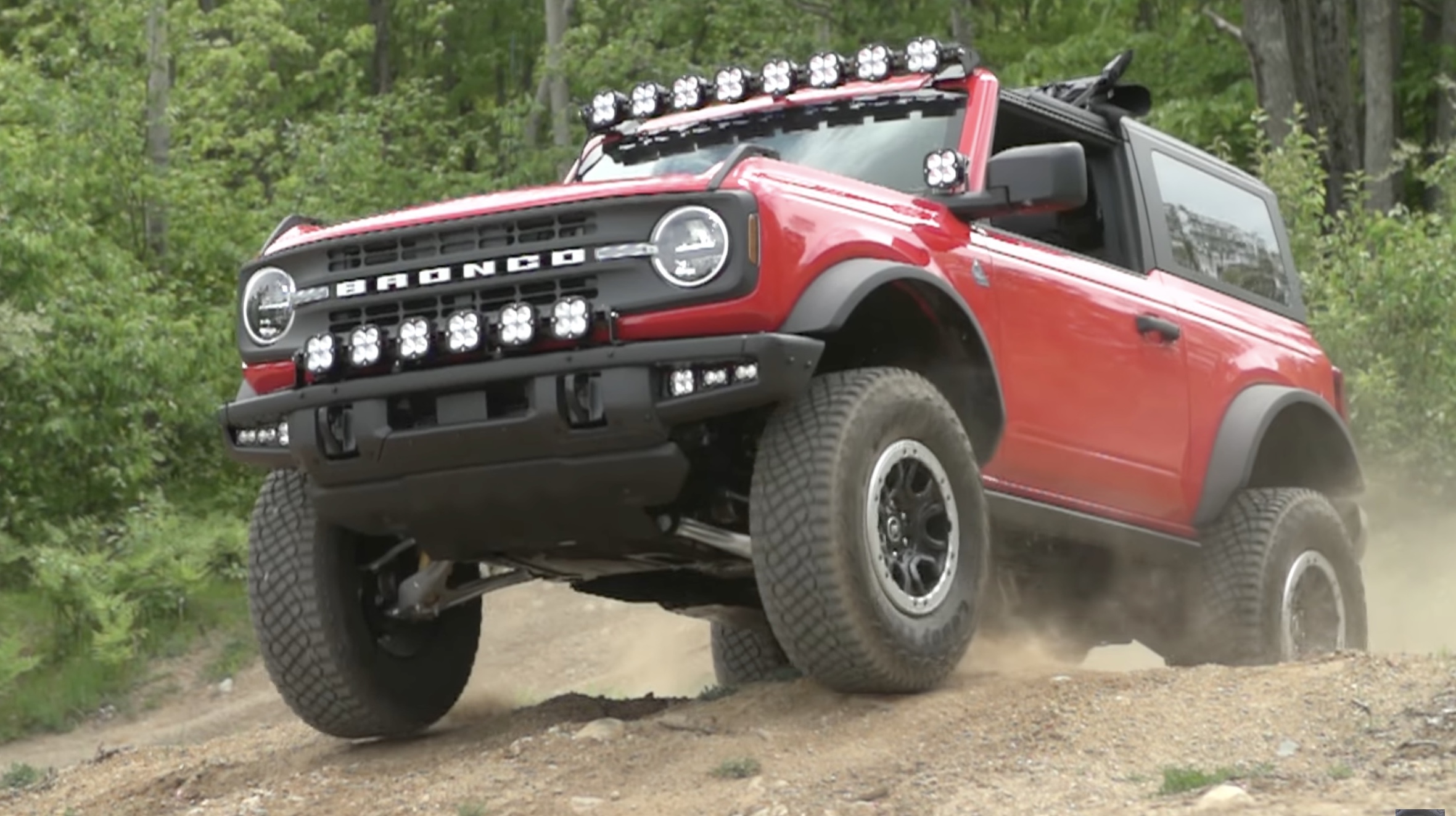 Bronco 2 Door Off Roading and Walk Around by AutoEdits Jason (Race Red ...