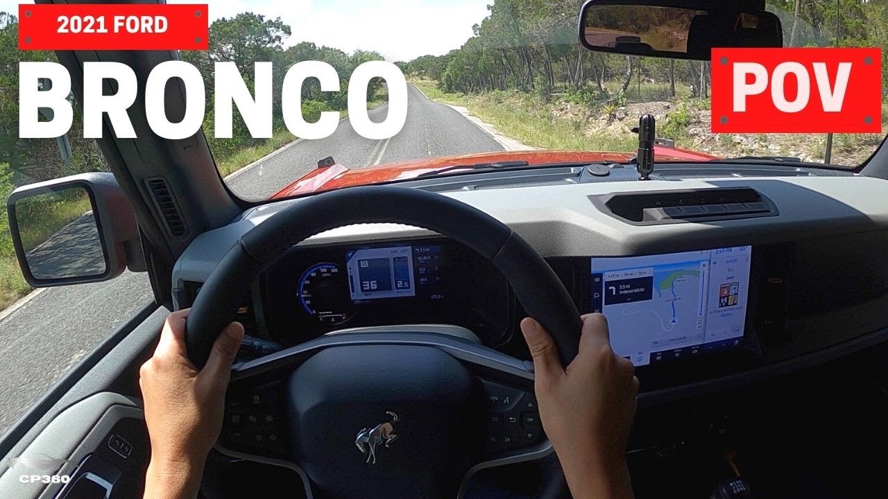 Video: POV on-road driving in 2.3L 7-Speed Bronco | Page 3 | Bronco6G ...