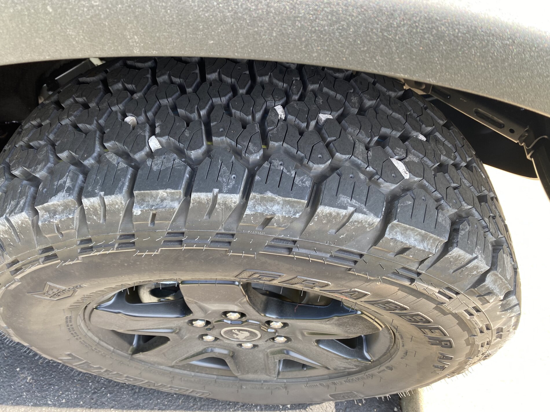 General Grabber A/Tx Tires Review (On Black Diamond Bronco) | Bronco6G ...