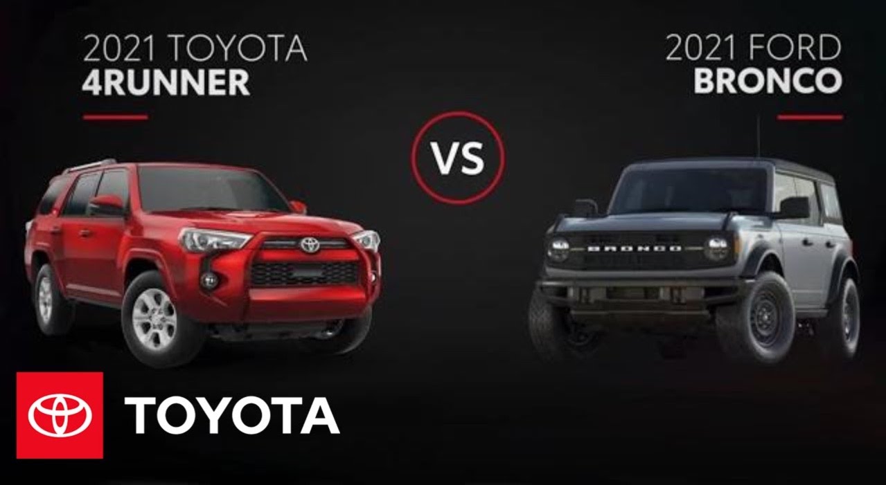 Toyota publishes "All you need to know" 4Runner vs Bronco comparison ...