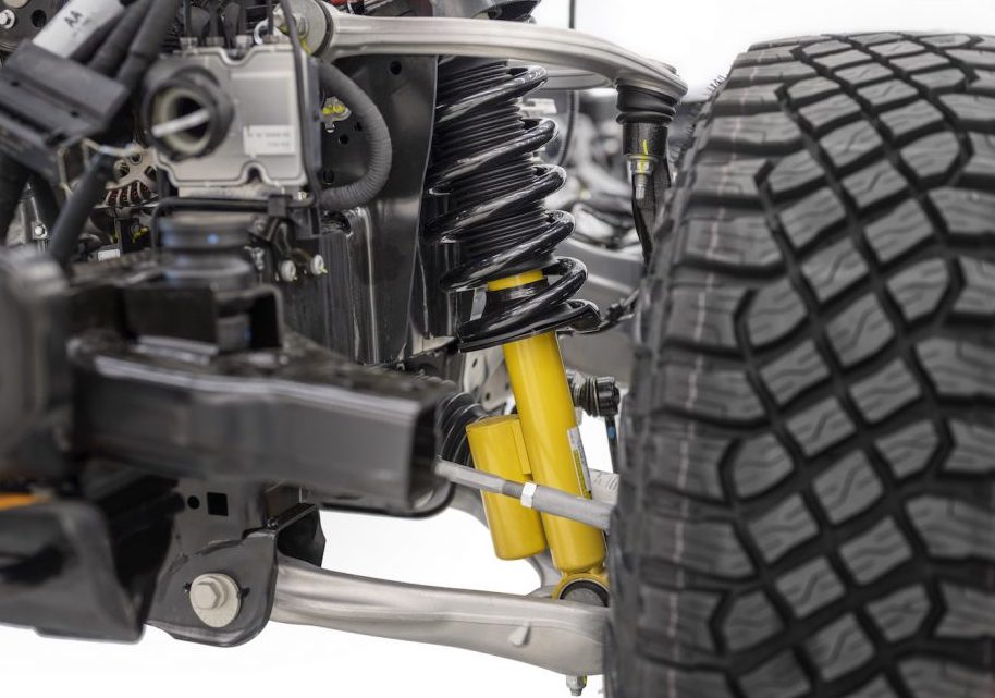 Bronco Sasquatch suspension parts (shocks & springs) price quoted at ...