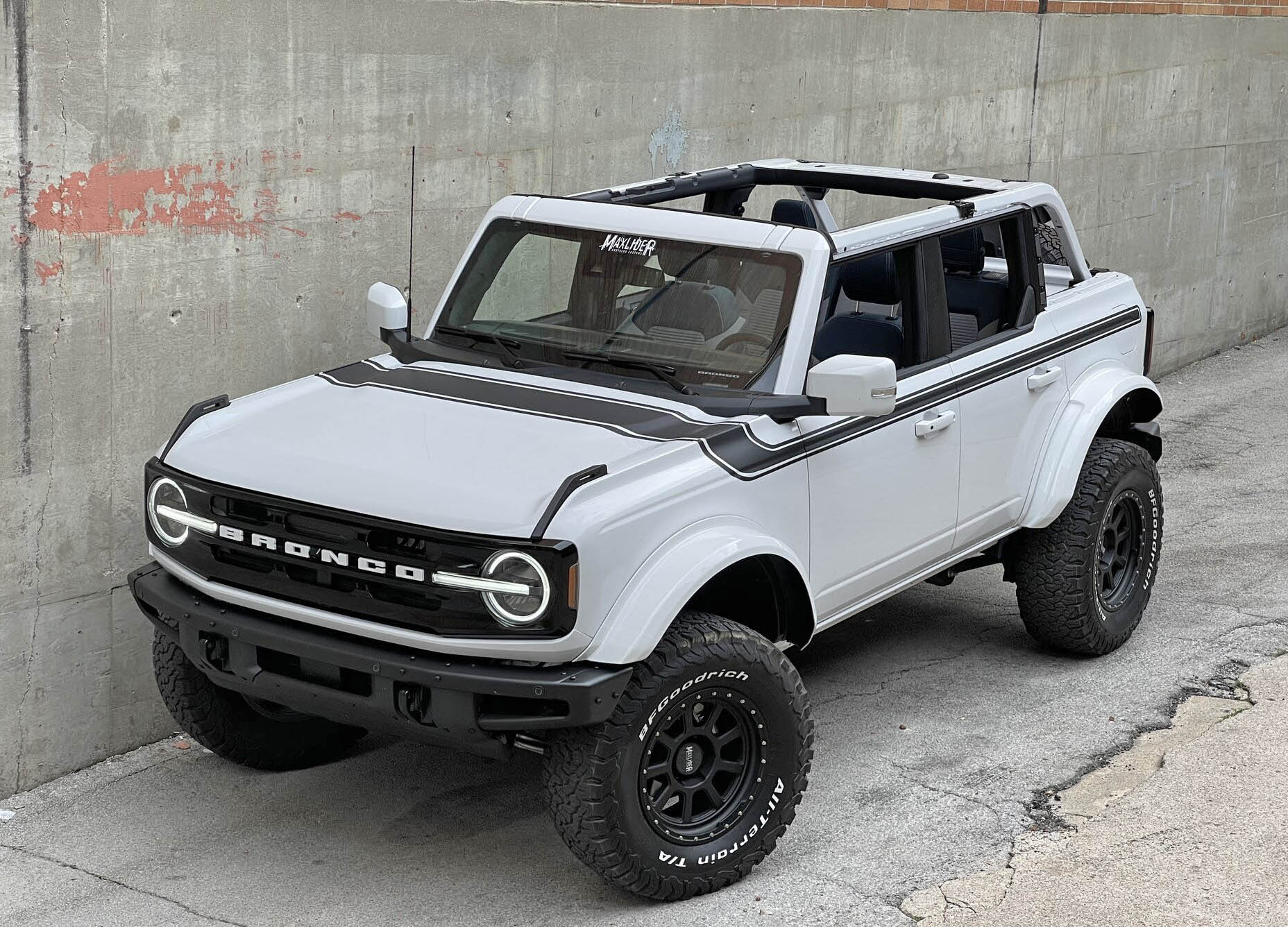 Maxlider Bros. Clydesdale II 2021 Bronco build progress - a tribute to ...