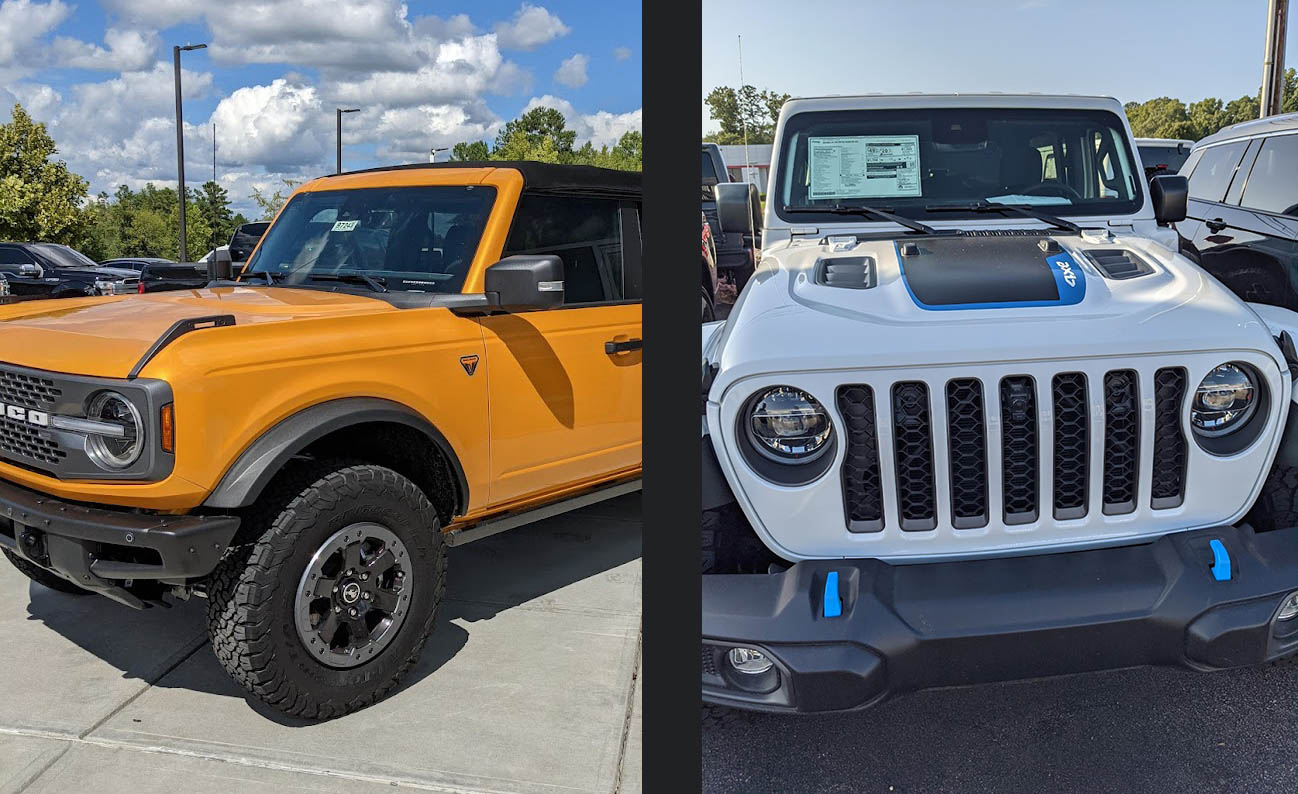 Test Drove a Bronco Badlands & Wrangler 4xe Rubicon | Bronco6G - 2021 ...