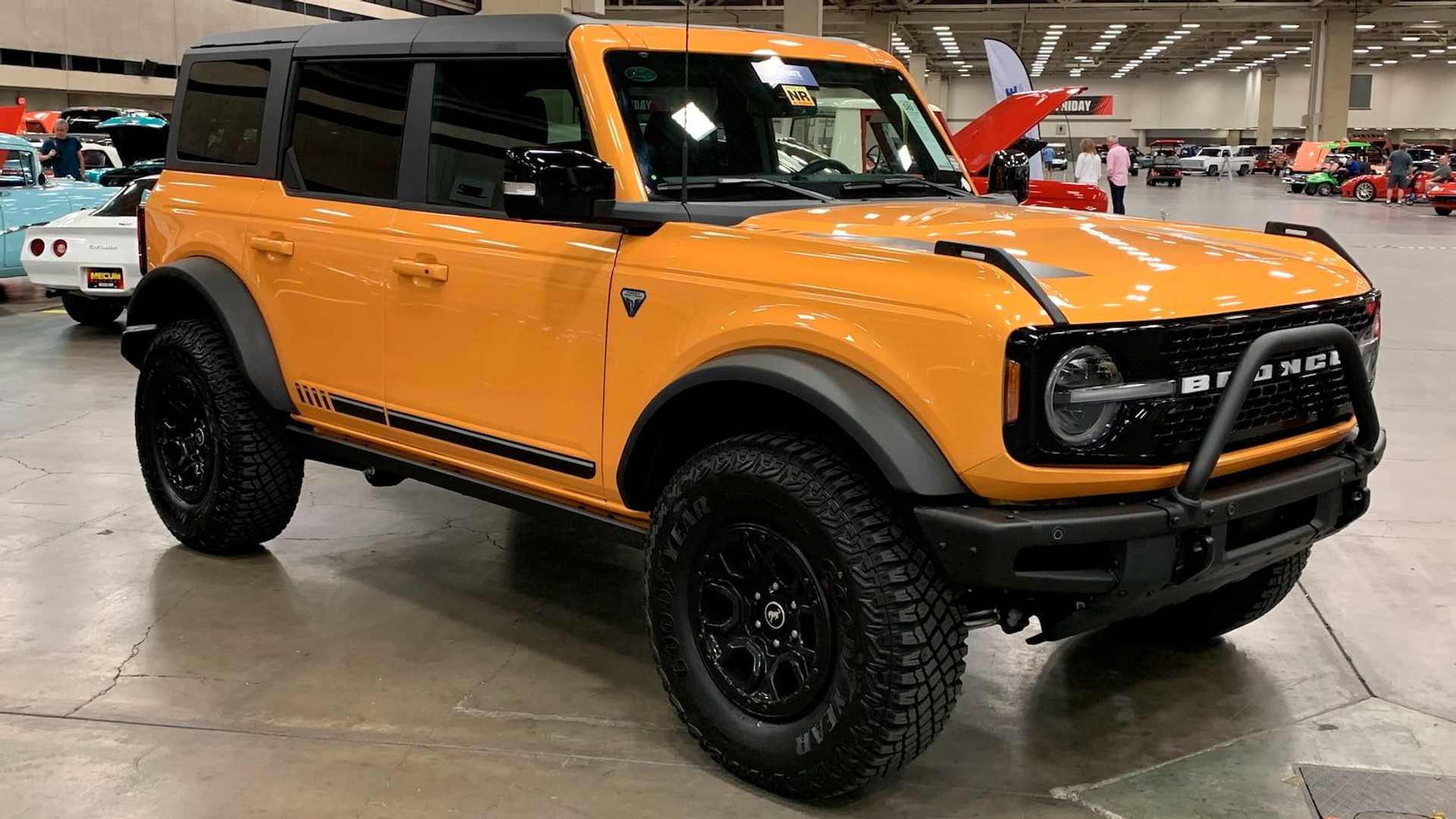 Used 2021 Bronco First Edition Sold For $126,500 at Auction | Bronco6G ...
