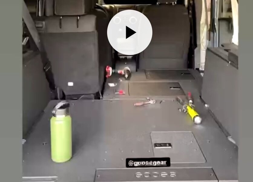 Goose Gear developing 2021+ Bronco rear seat delete system and foldout ...