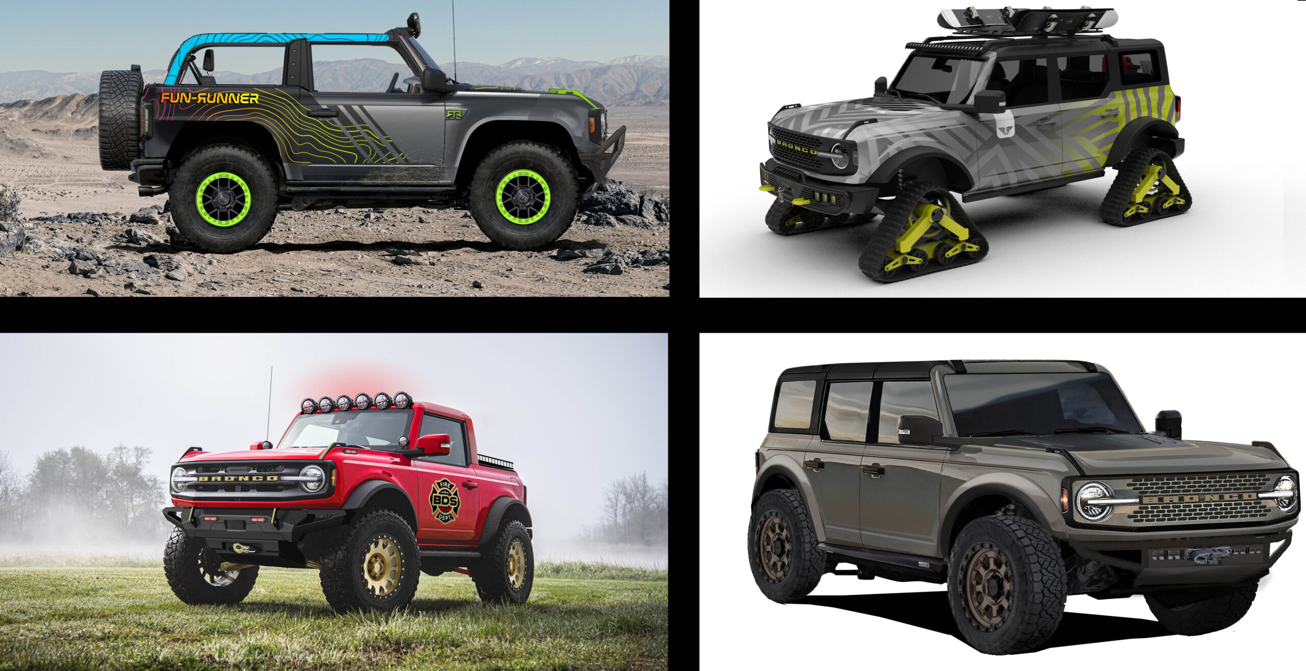 Revealed: Custom Build Broncos to Debut at SEMA 2021 | Bronco6G - 2021 ...