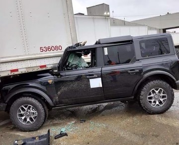 When the unthinkable happens - Bronco damaged at MAP | Bronco6G - 2021 ...