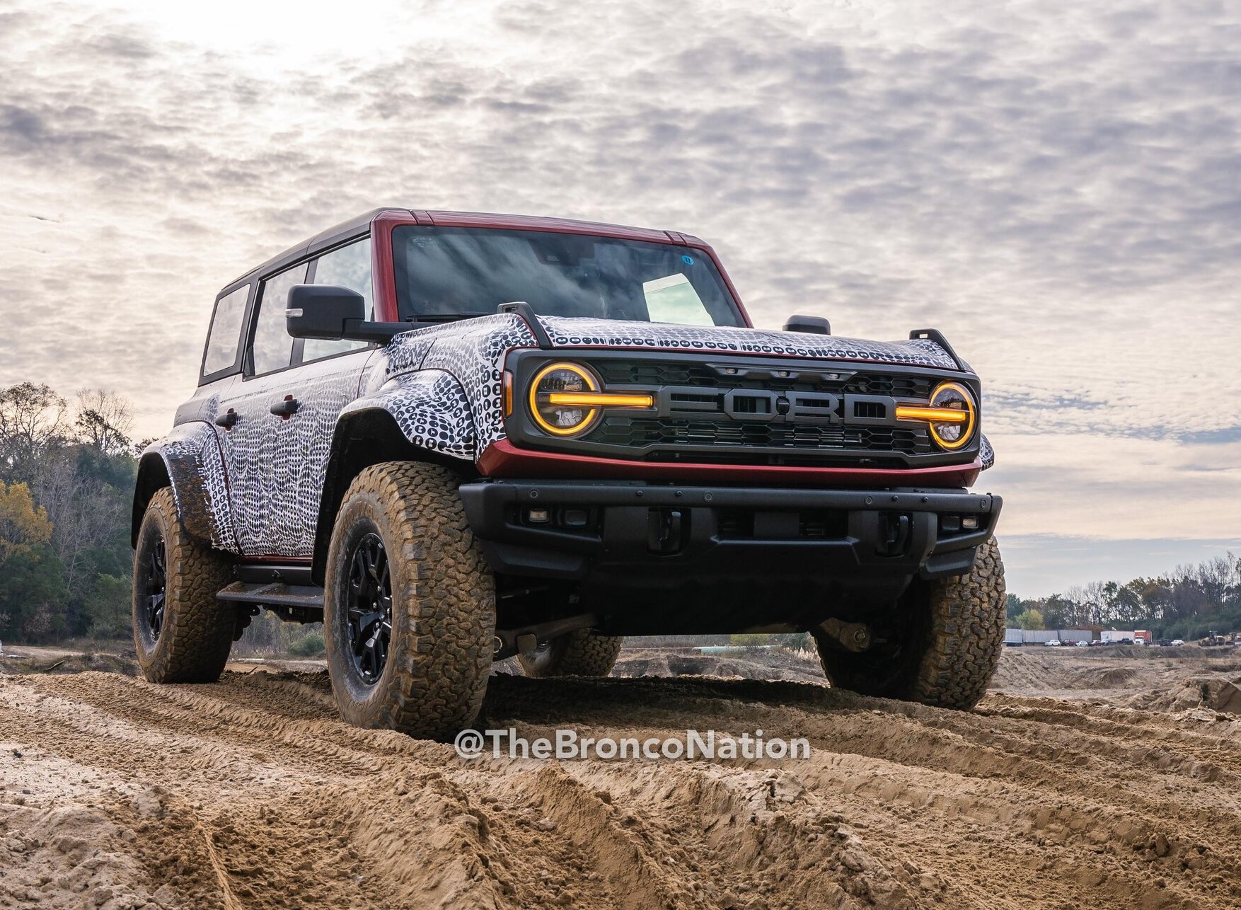 Ford Bronco Raptor Drops Camo For a Revealing Look… Likely to Get ~450 ...