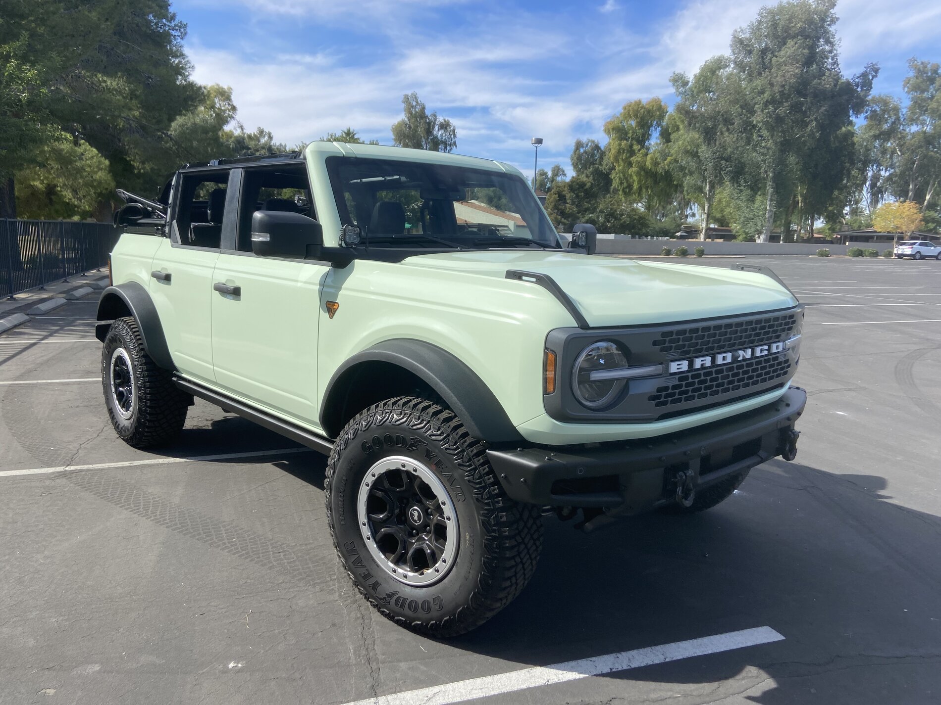 I wrapped my Badlands in Light Pistachio Green | Bronco6G - 2021+ Ford ...