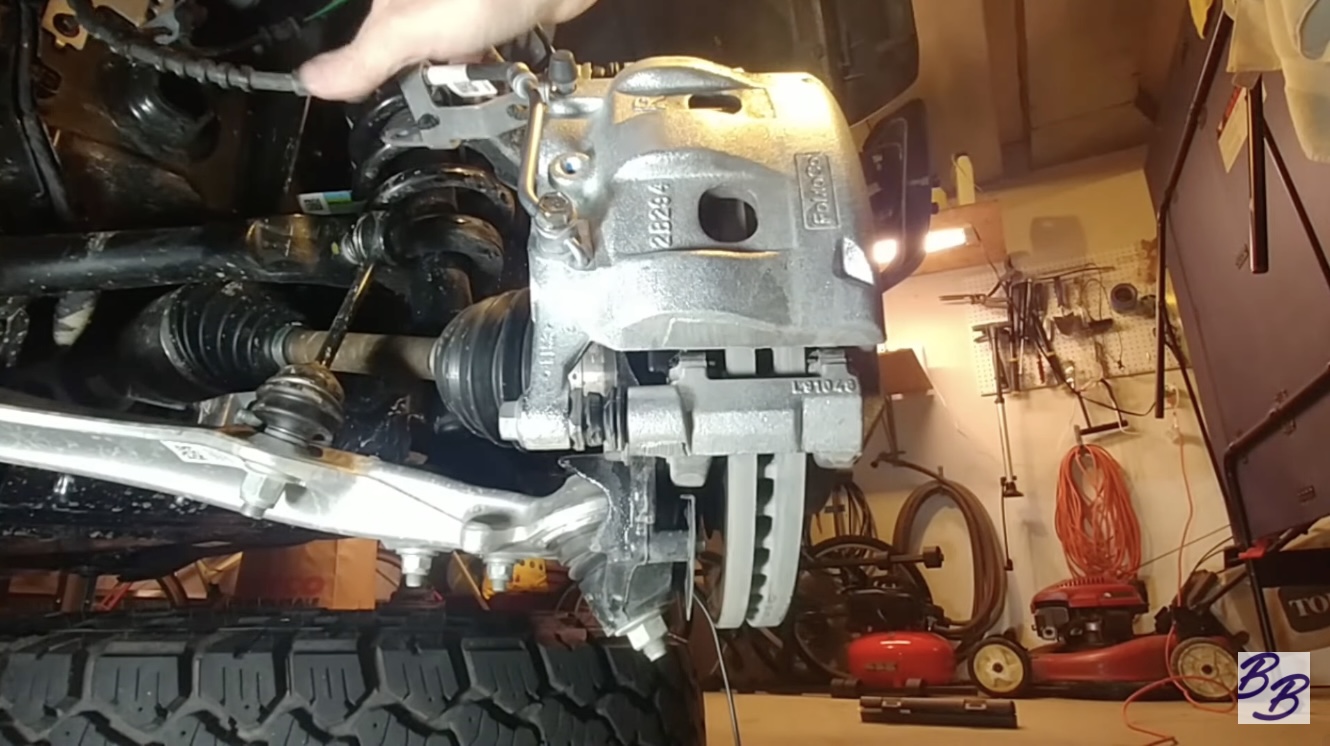 How to replace 2021+ Bronco brake pads and rotors using Brake ...