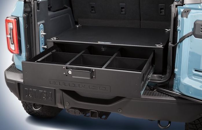 Video details the Slide Out Cargo Area Security Drawer (installed ...