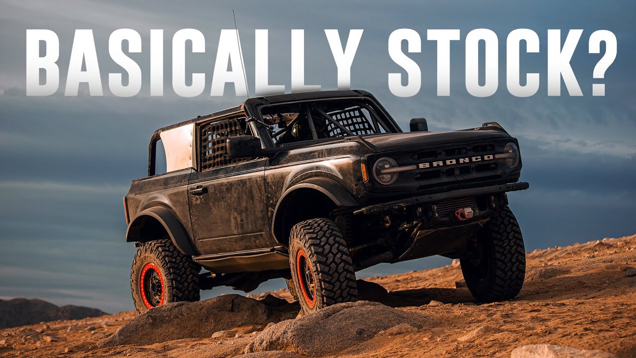 Vaughn Gittin Jr. testing the 4600 Class Ford Bronco | Bronco6G - 2021 ...