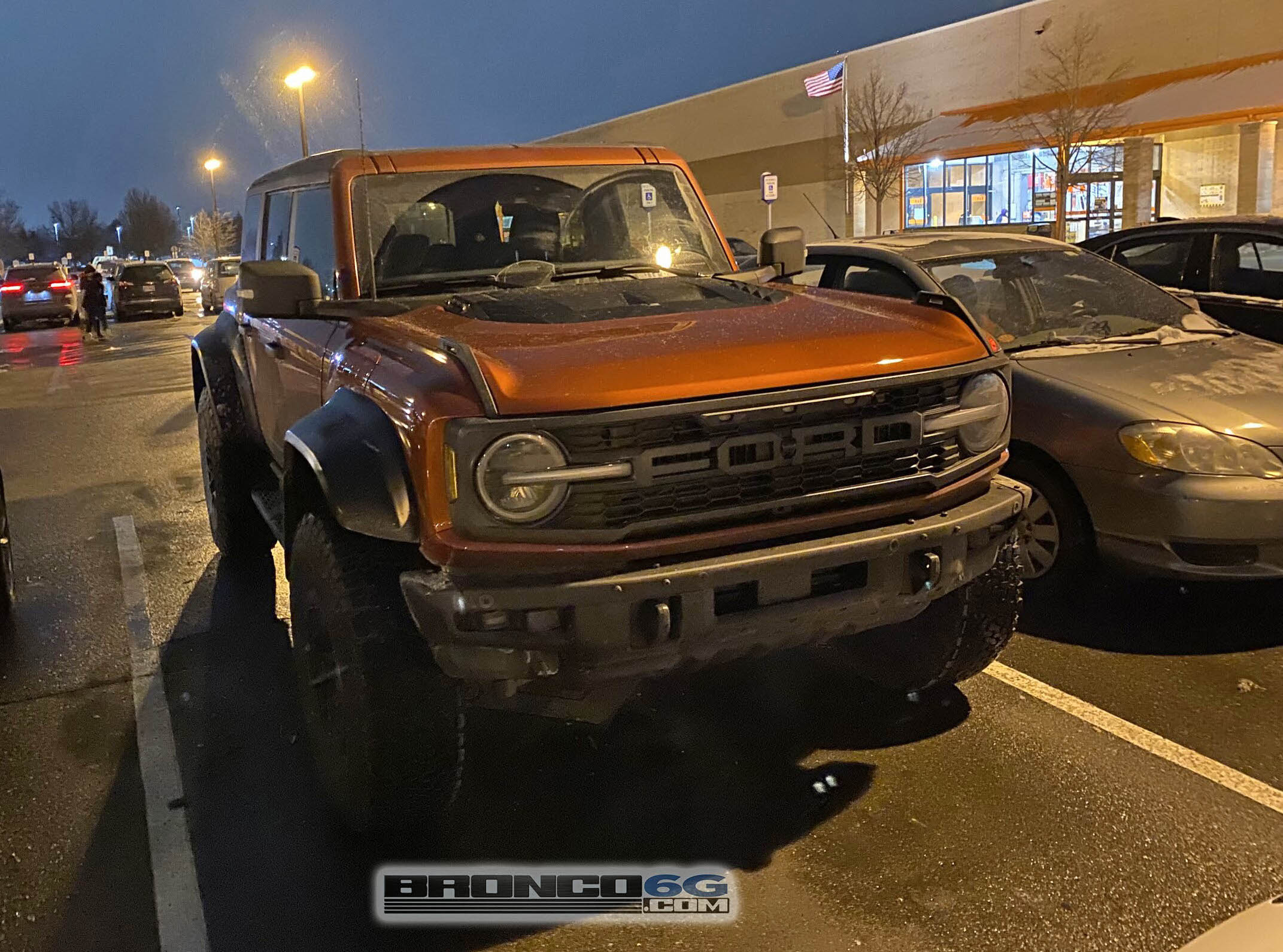 Hot Pepper Red Bronco Raptor spotted! Looks better in person | Bronco6G ...