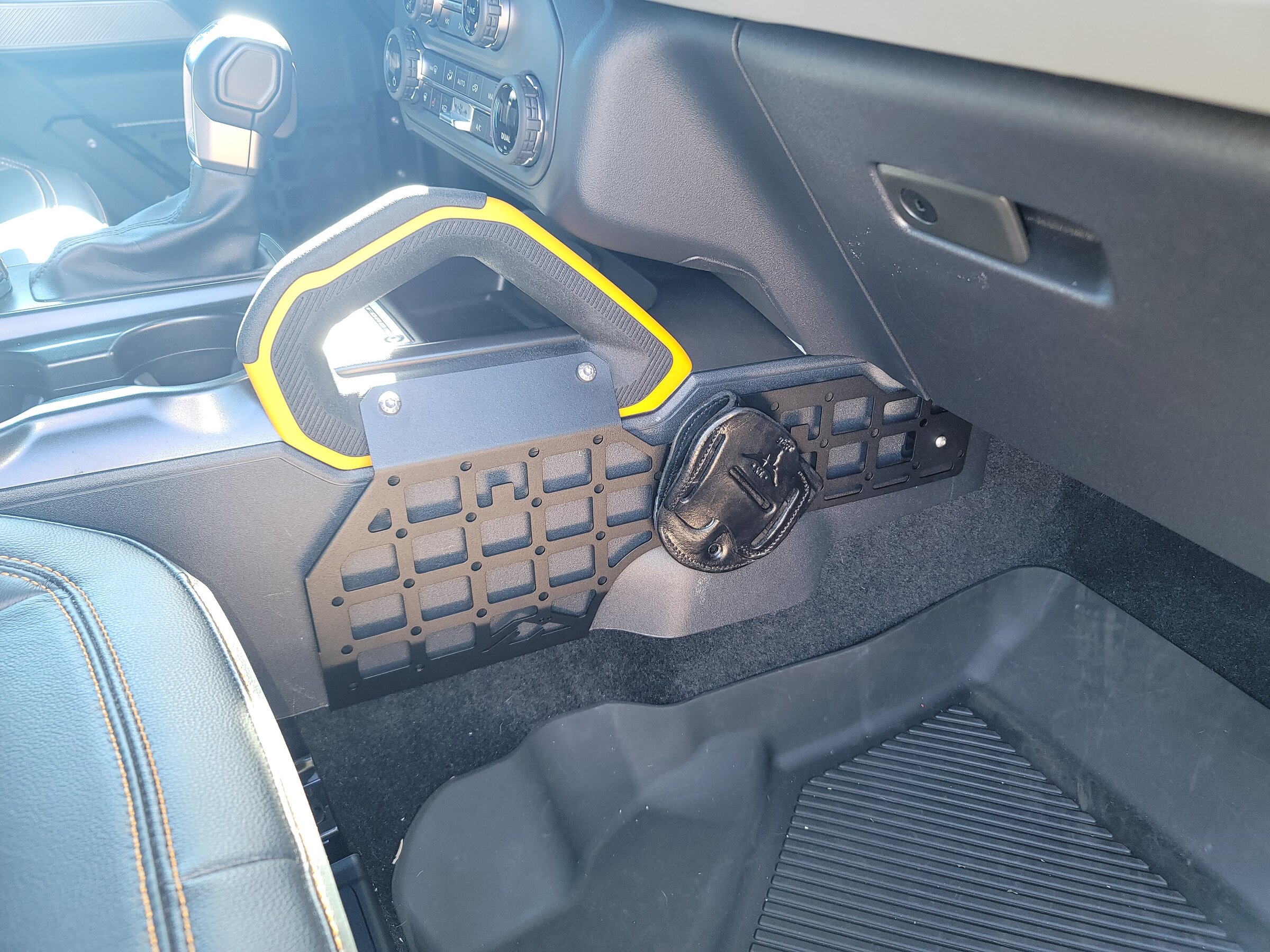 Mountains2Metal front passenger side MOLLE panel | Bronco6G - 2021 ...