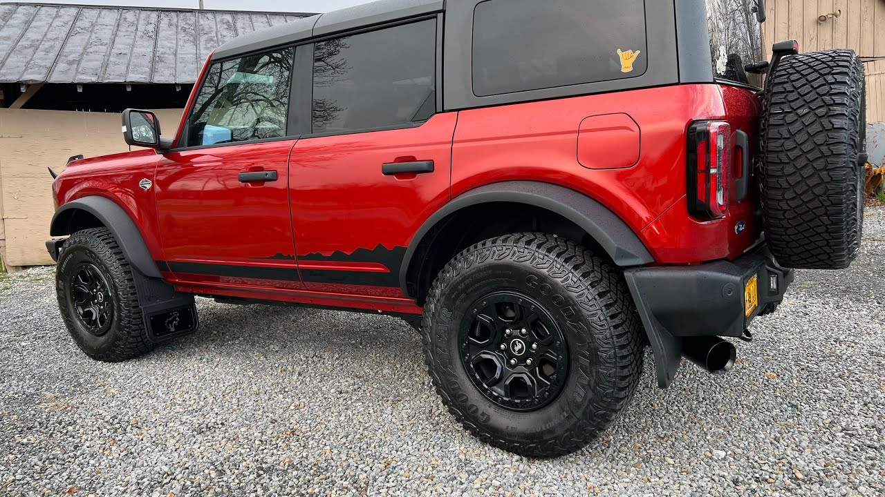 I installed the AWE Catback exhaust single today😎 | Bronco6G - 2021 ...
