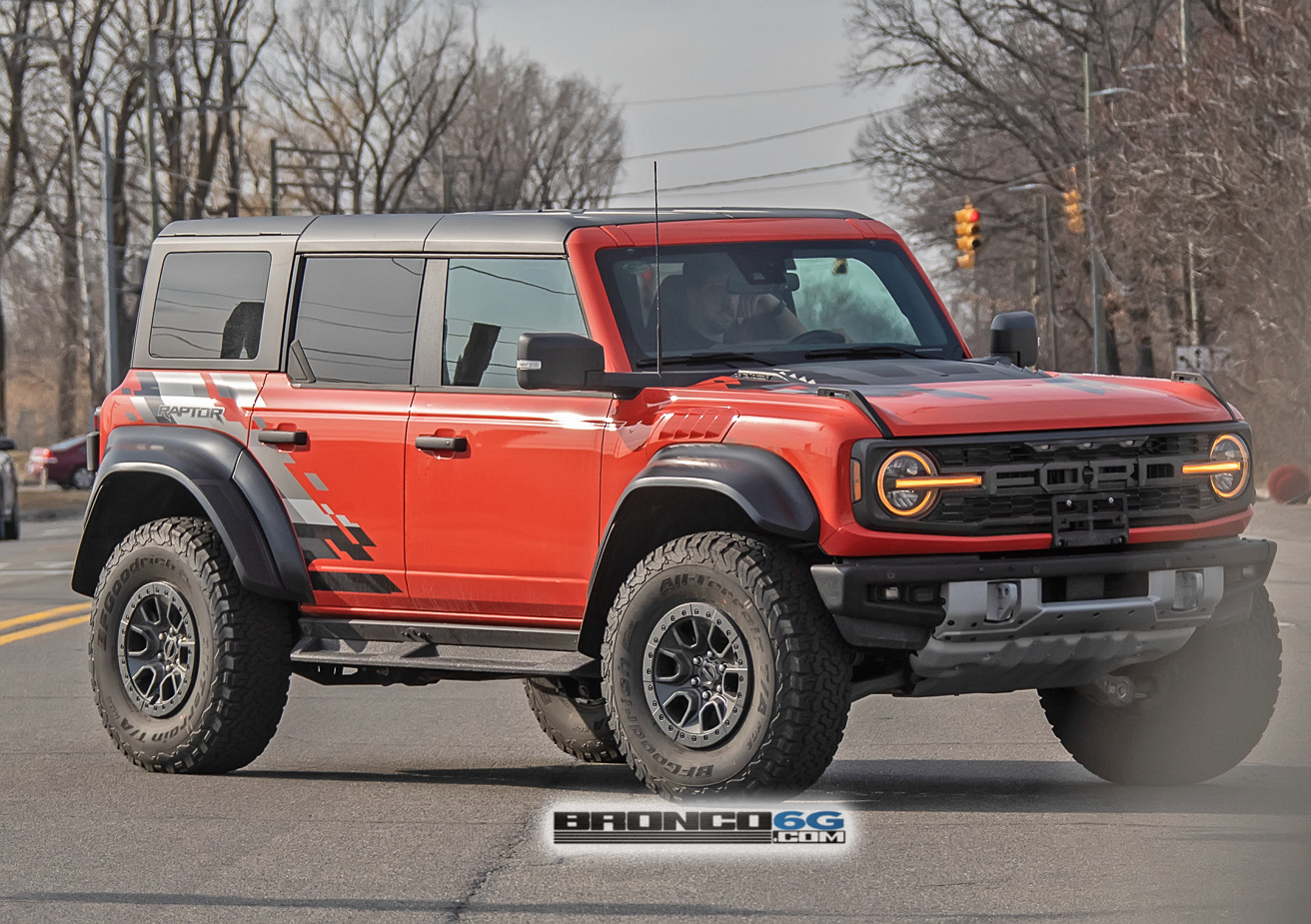Ford Communication about Bronco Raptor Graphics, Production Scheduling ...