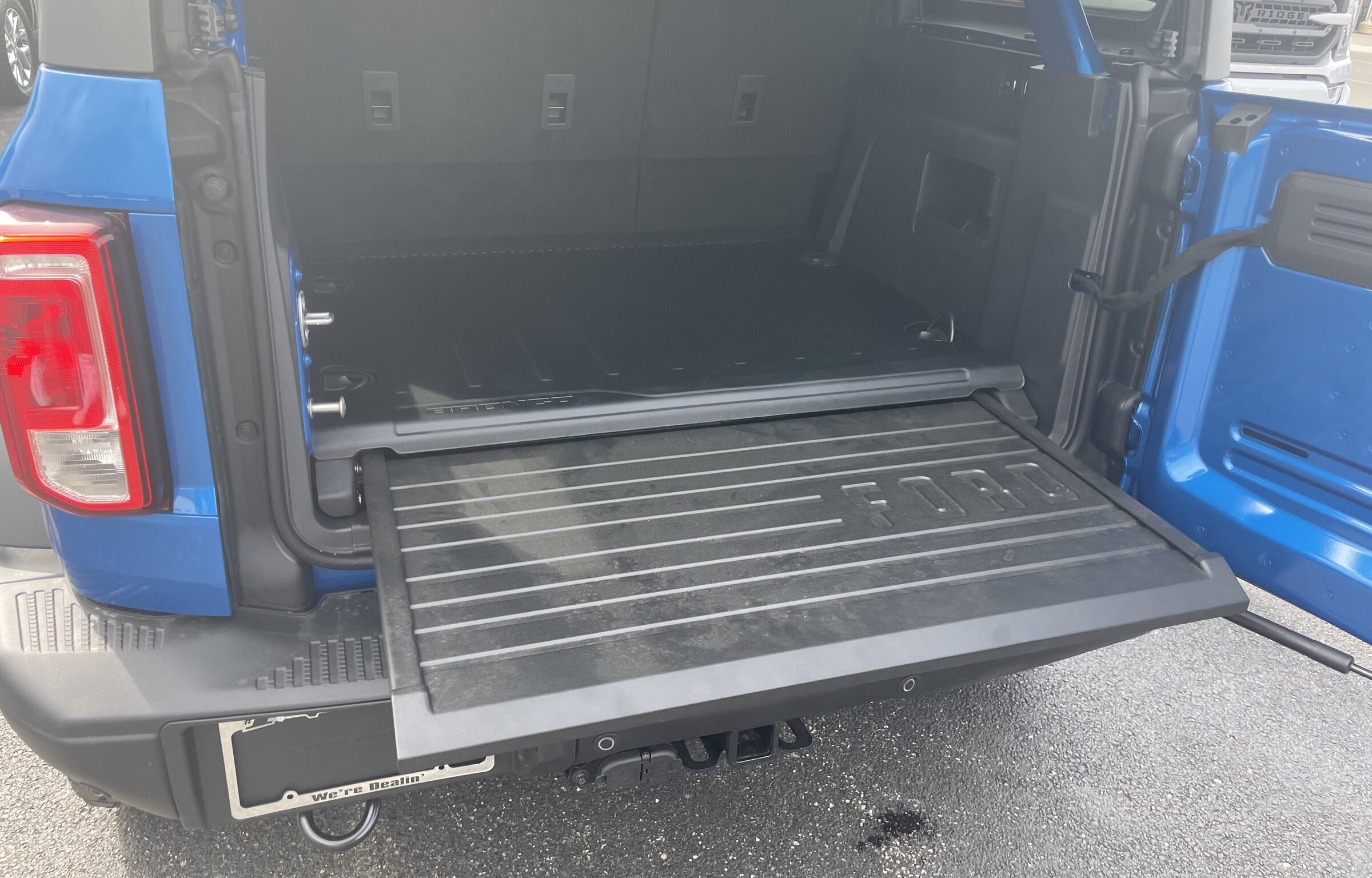Slide-Out Tailgate Table Delivered!!! | Bronco6G - 2021+ Ford Bronco ...