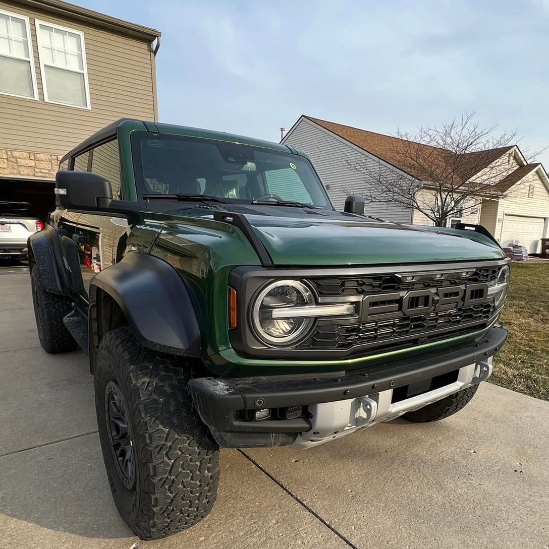 Closeups of Eruption Green Bronco Raptor [updated w/ interior ...
