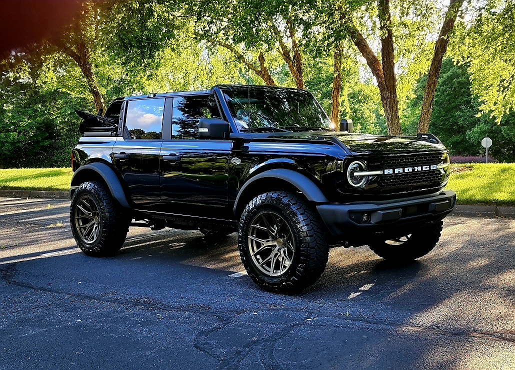 Almost 2 years and finally arrived! Black Wildtrak + Bronze Vossen ...