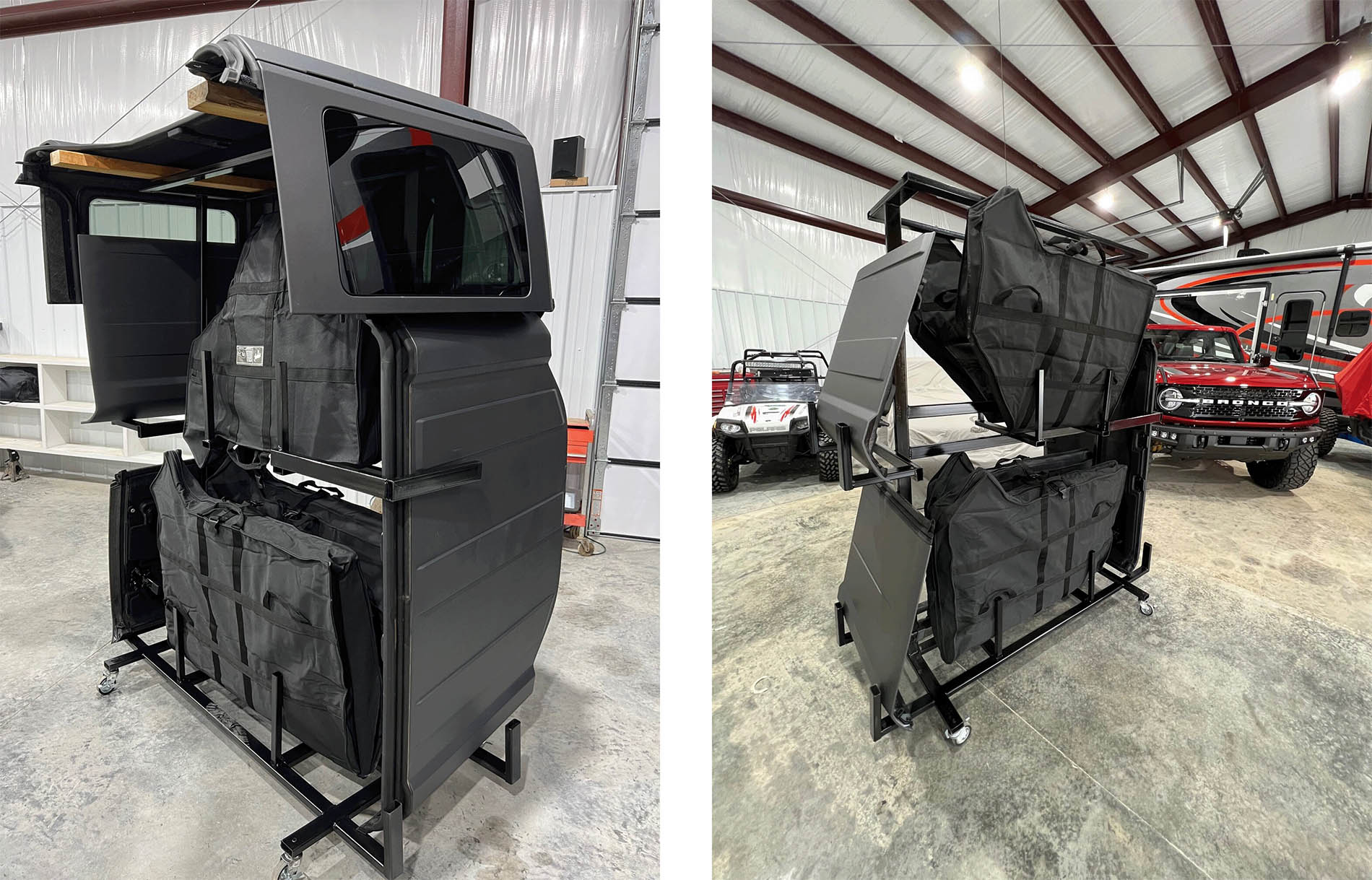 Roof & Door Storage rack custom build | Bronco6G - 2021+ Ford Bronco ...