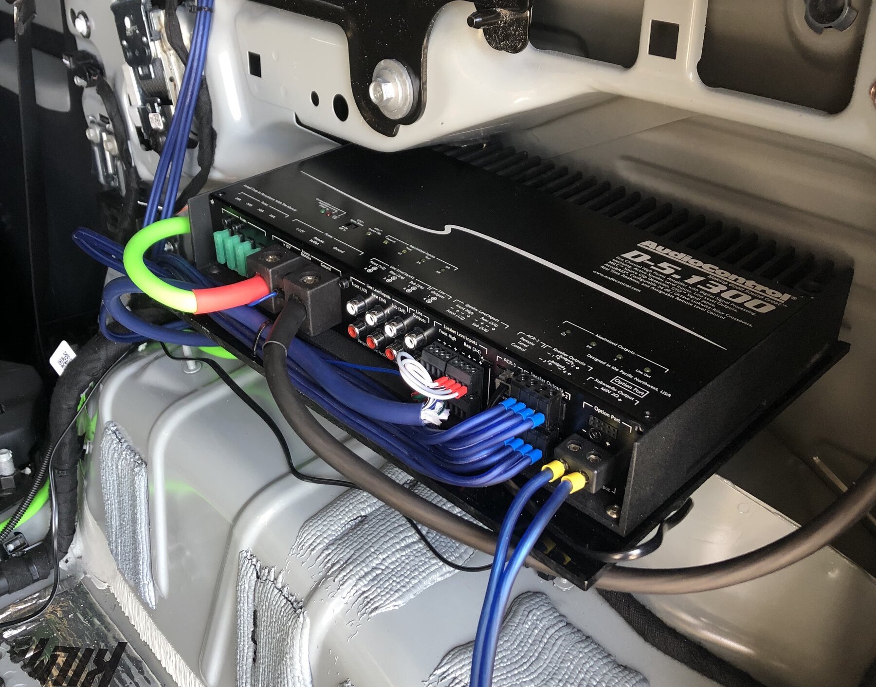 Complete Stereo Install - Amp, DSP, Speakers and Sub. Lots of Pictures ...