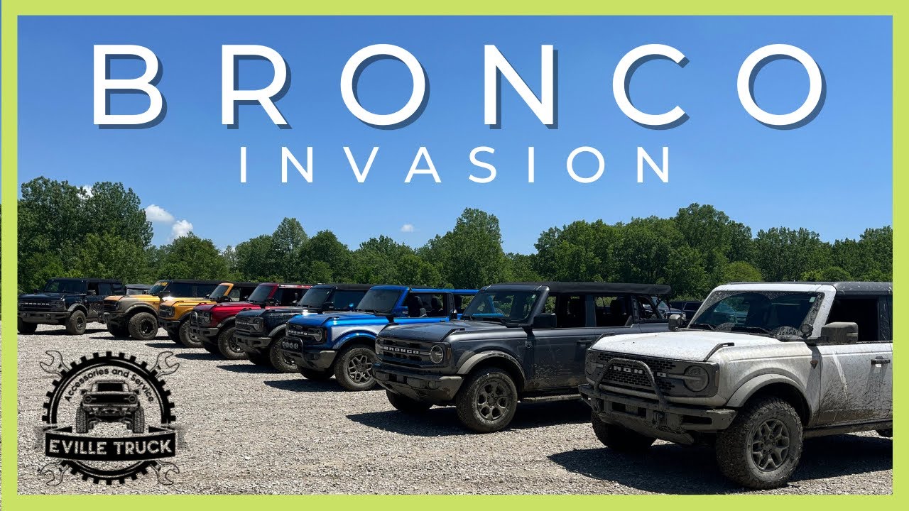 8 Broncos out in the wild hitting trails together | Bronco6G - 2021 ...