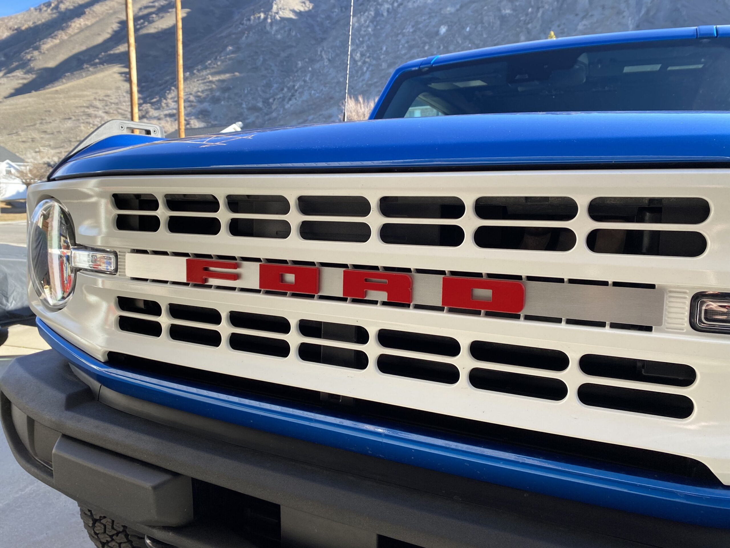DIY budget Heritage Grill w/ FORD Lettering | Bronco6G - 2021+ Ford ...