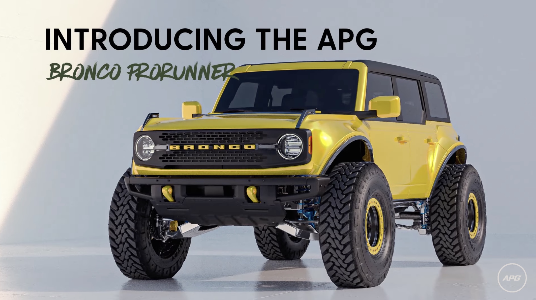 APG Bronco ProRunner | Bronco6G - 2021+ Ford Bronco & Bronco Raptor ...