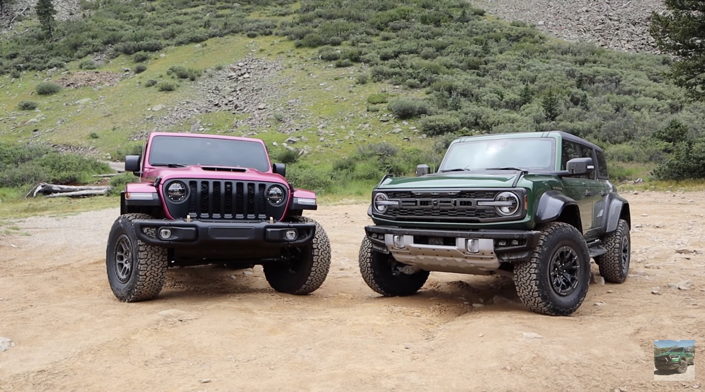 Bronco Raptor vs Jeep 392 Comparison Review by TFL & Ben Hardy ...