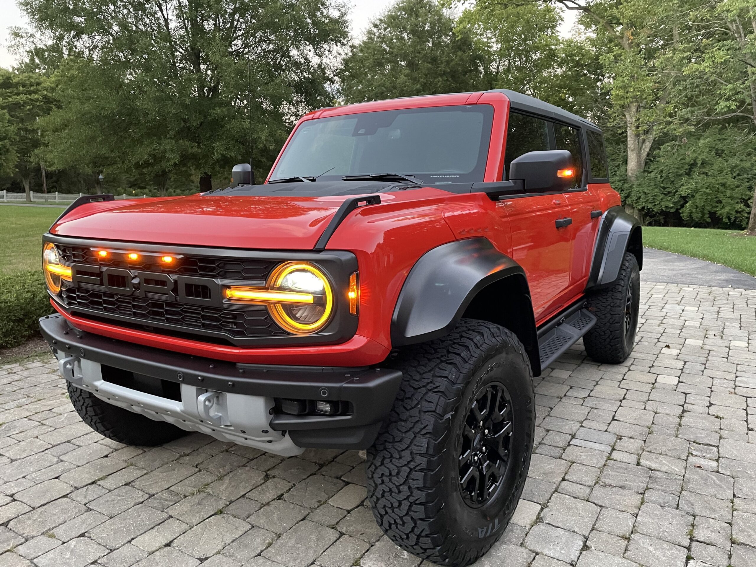 Took delivery today of Bronco Raptor in Code Orange!! | Bronco6G - 2021 ...