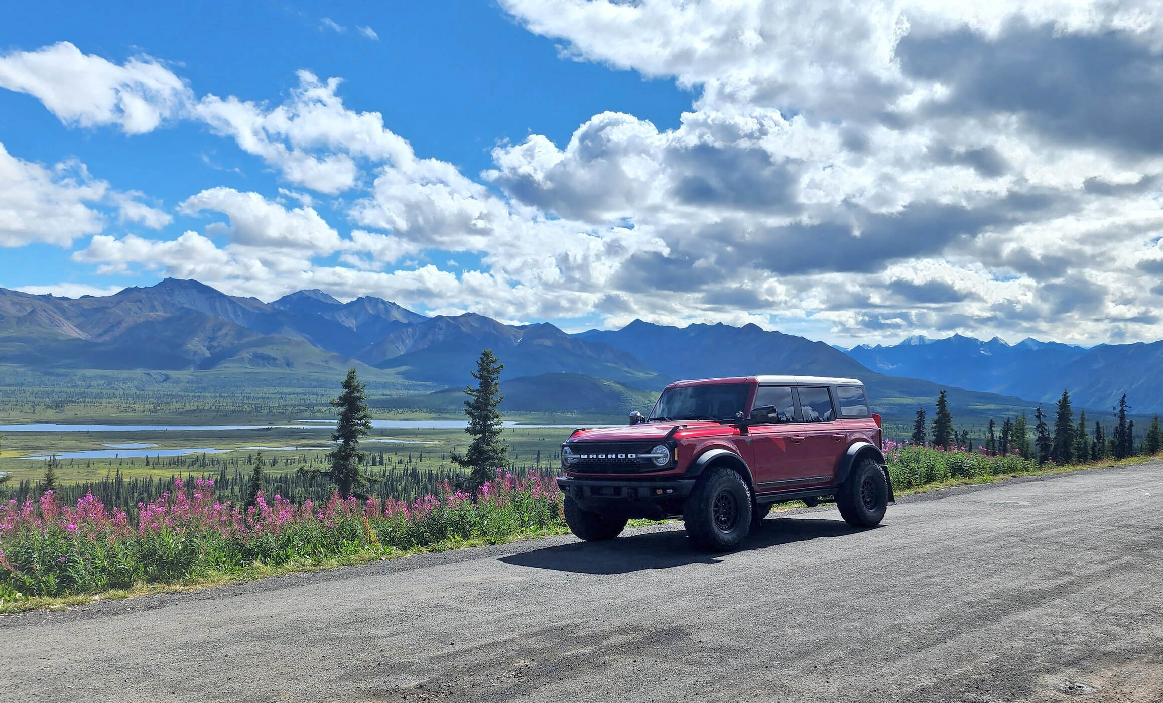 Bronco First Edition on the Denali Highway, Alaska. There and back ...