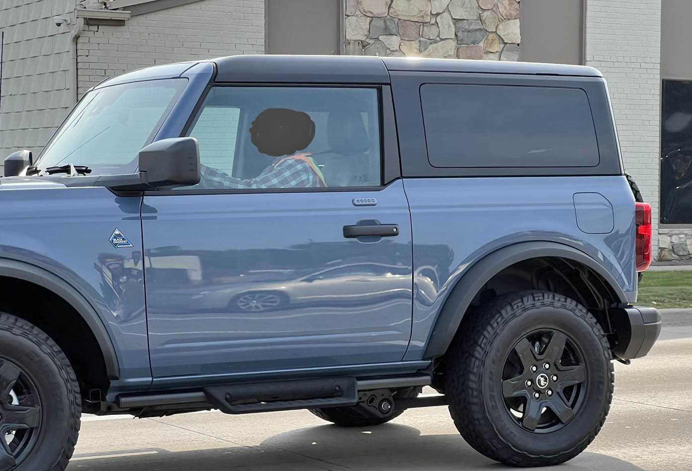 Azure Gray Metallic 2023 Bronco (w/ new rock rails design) -- first ...