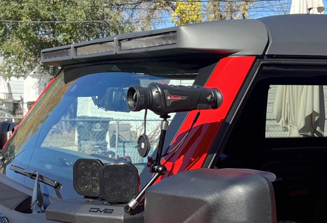 Yoter Thermal Scope installed and displaying to screen | Bronco6G ...