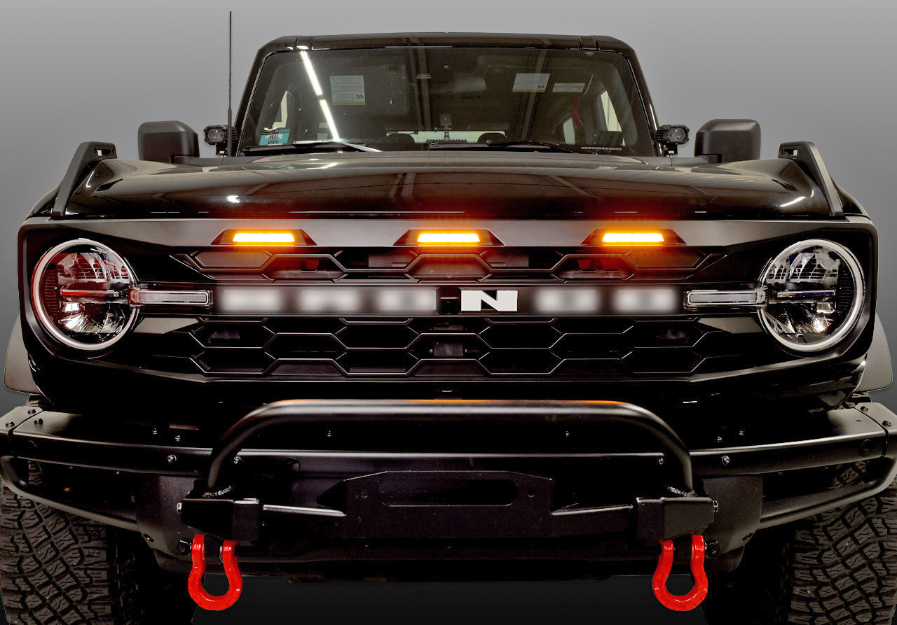 New Product Release: IAG I-Line Front Grilles | Bronco6G - 2021+ Ford ...