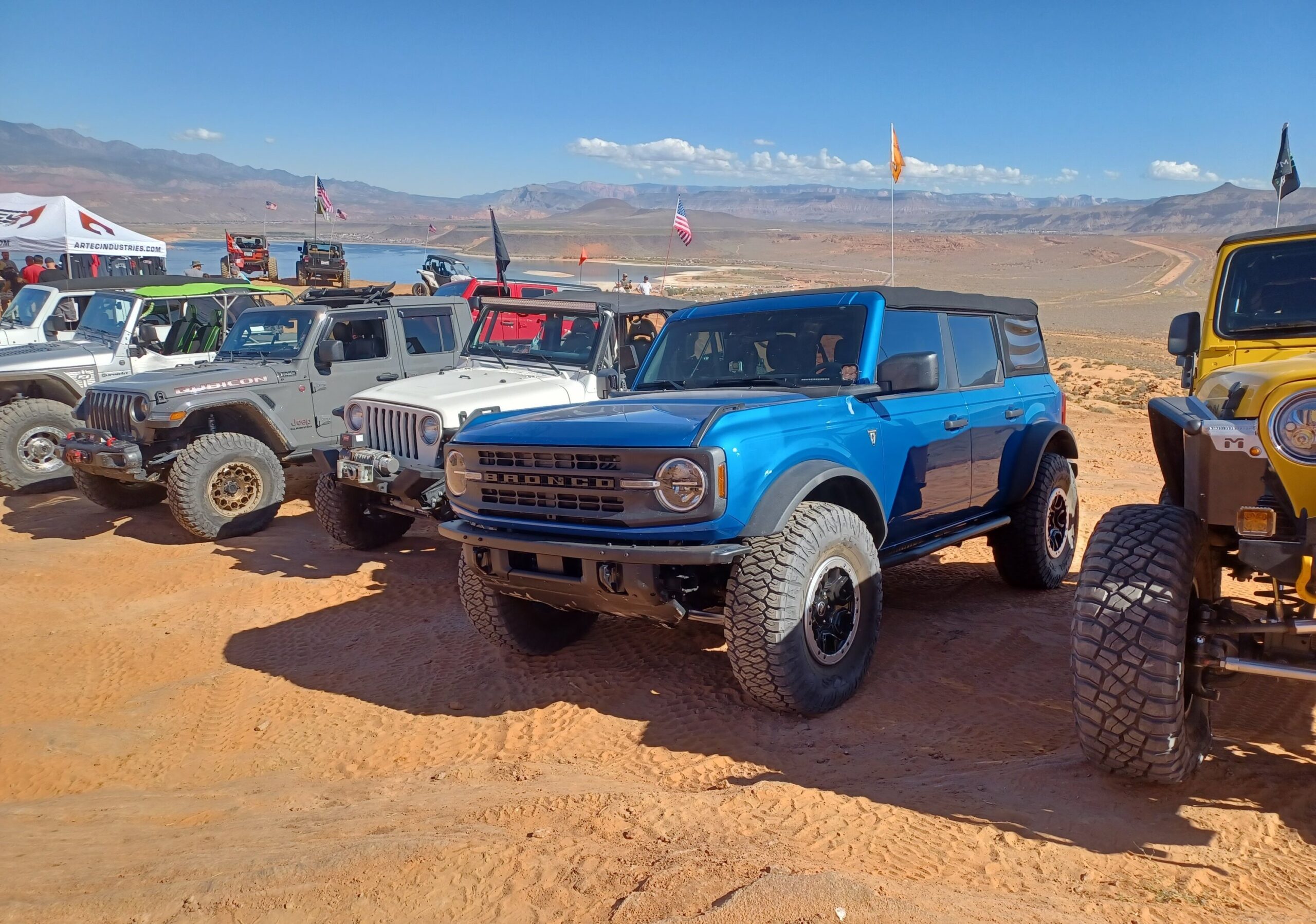 My Basesquatch on 37s doing Trail Hero at Sand Hollow. Plan B , and ...