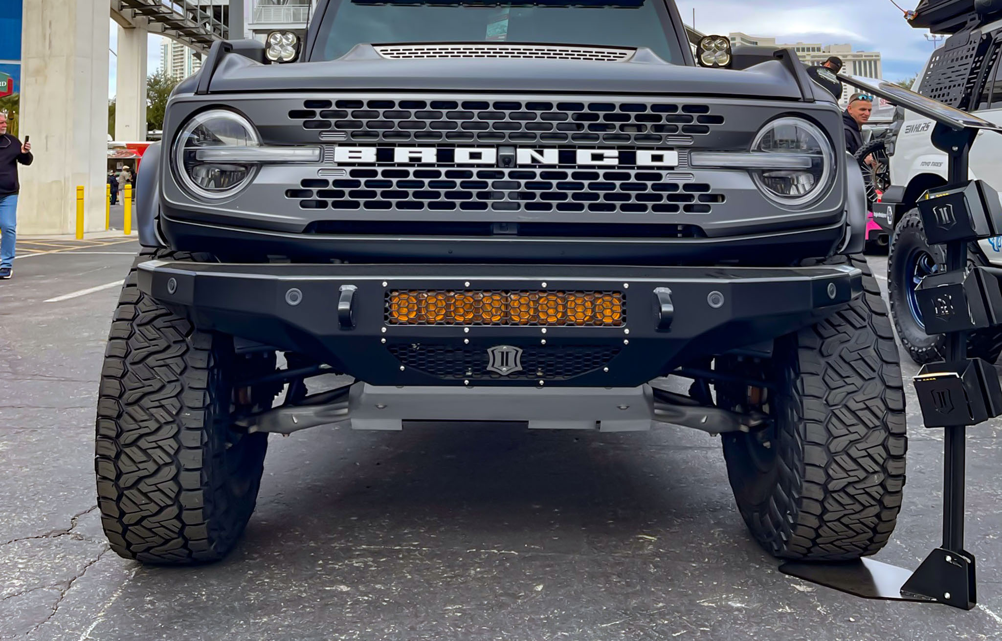 ICON Impact Trail Series Front Bumper | Bronco6G - 2021+ Ford Bronco ...
