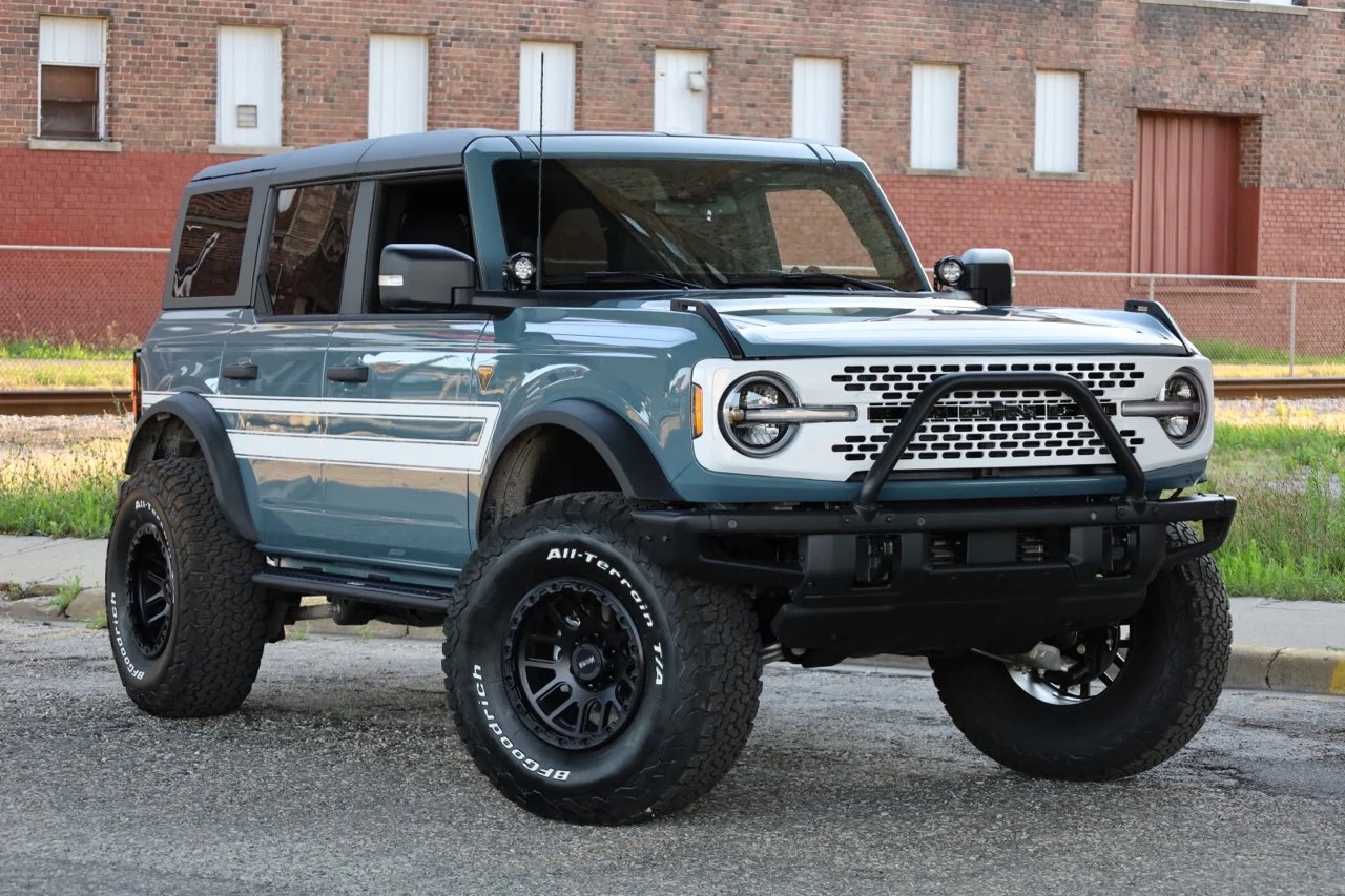 New White Grille by Maxlider | Bronco6G - 2021+ Ford Bronco & Bronco ...
