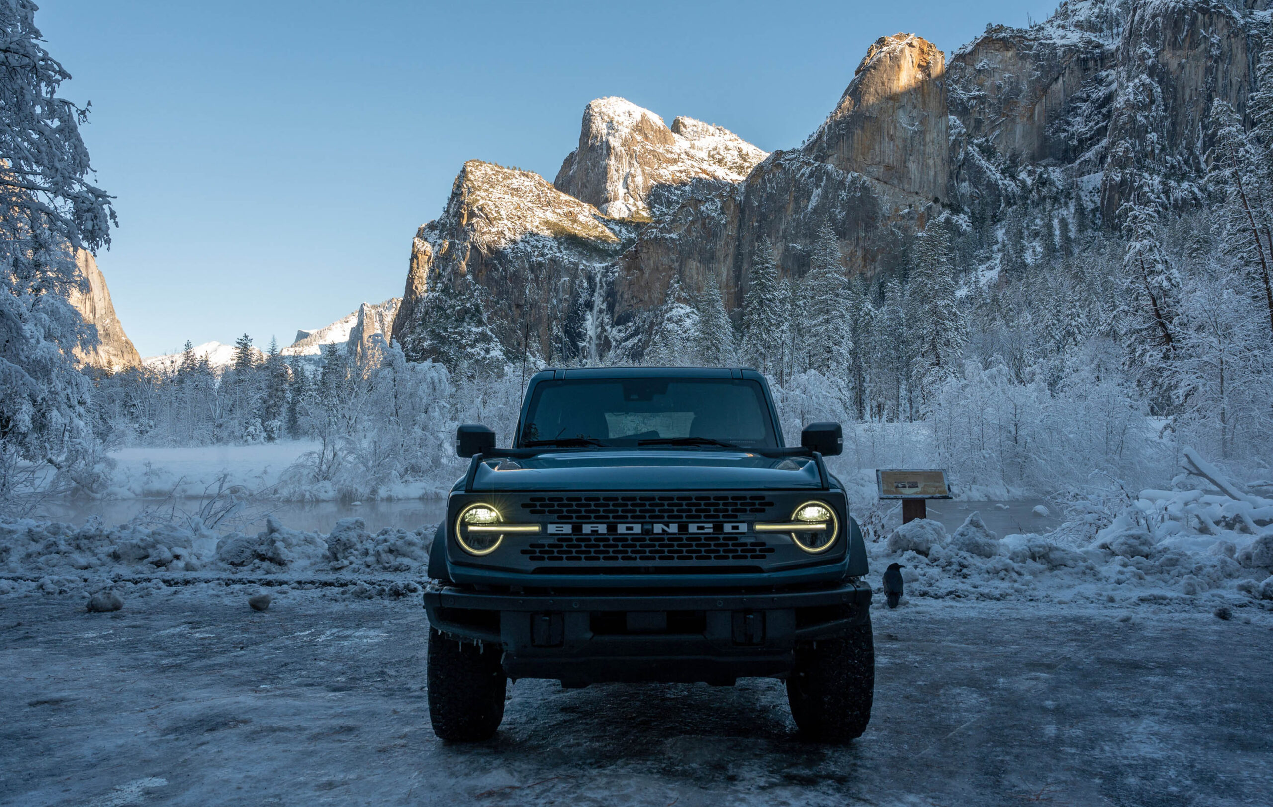 Took my Bronco to Yosemite a day after it snowed. Incredible ...