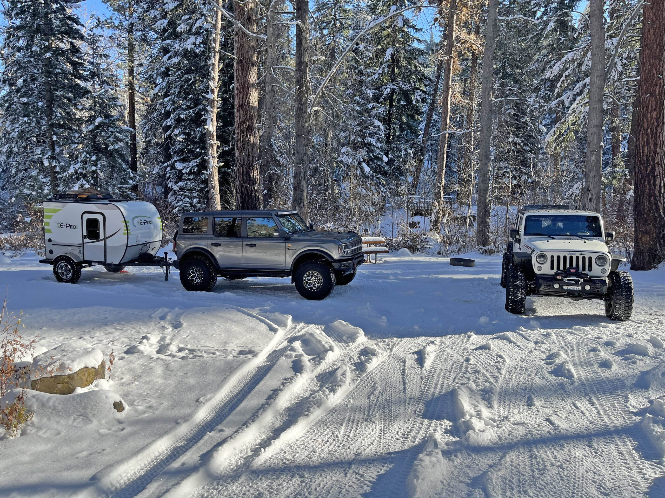 Cold Weather Wheeling and Camping Trip w/ Jeep Buddies | Bronco6G ...