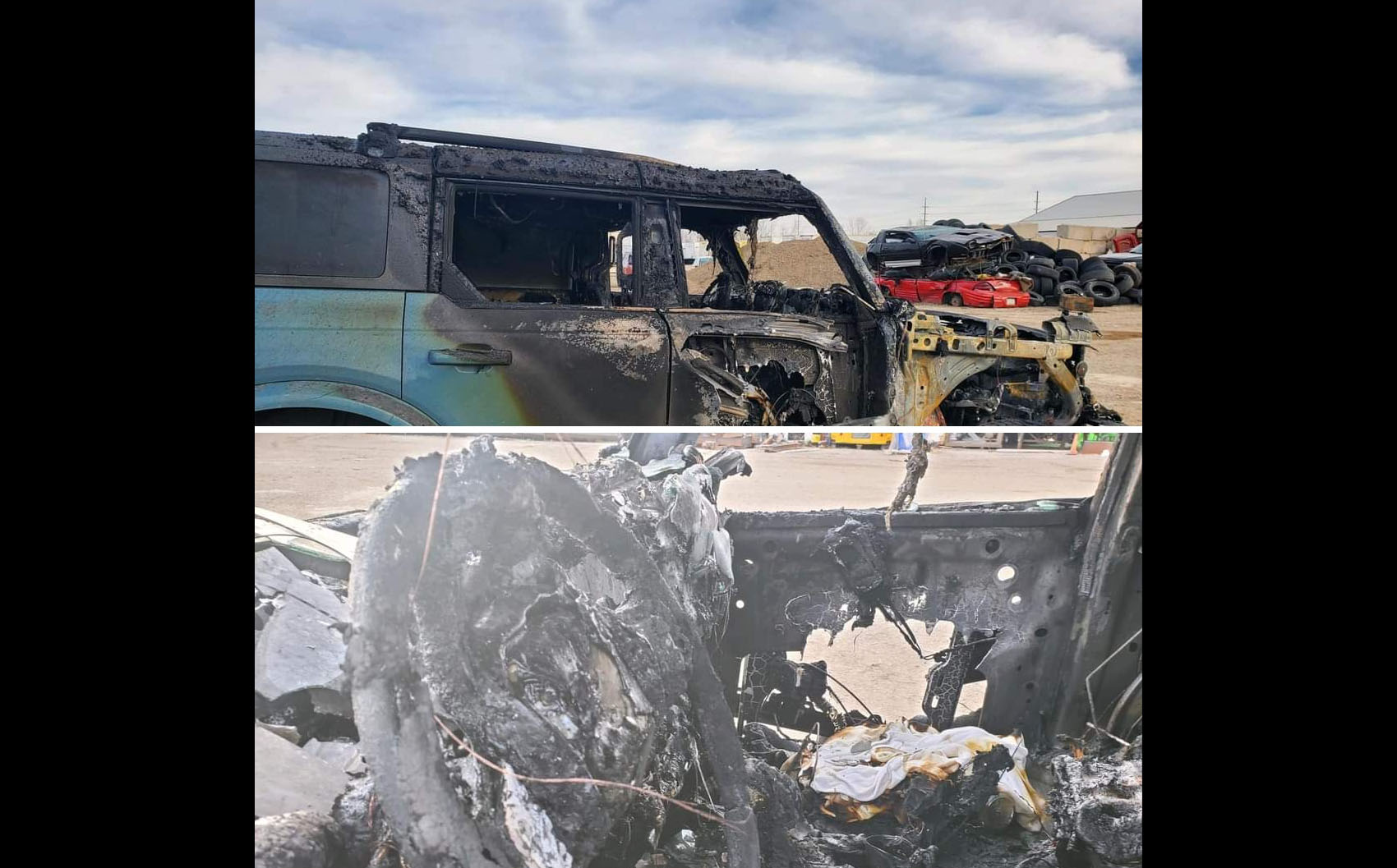 Bronco Fire / Meltdown From ABS Lockup Leading to Hydraulic Failure ...