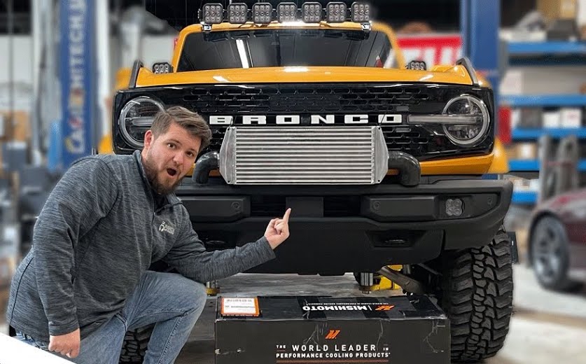 Mishimoto Ford Bronco Intercooler Kit [+VIDEO] For 2.3 and 2.7 Engines ...