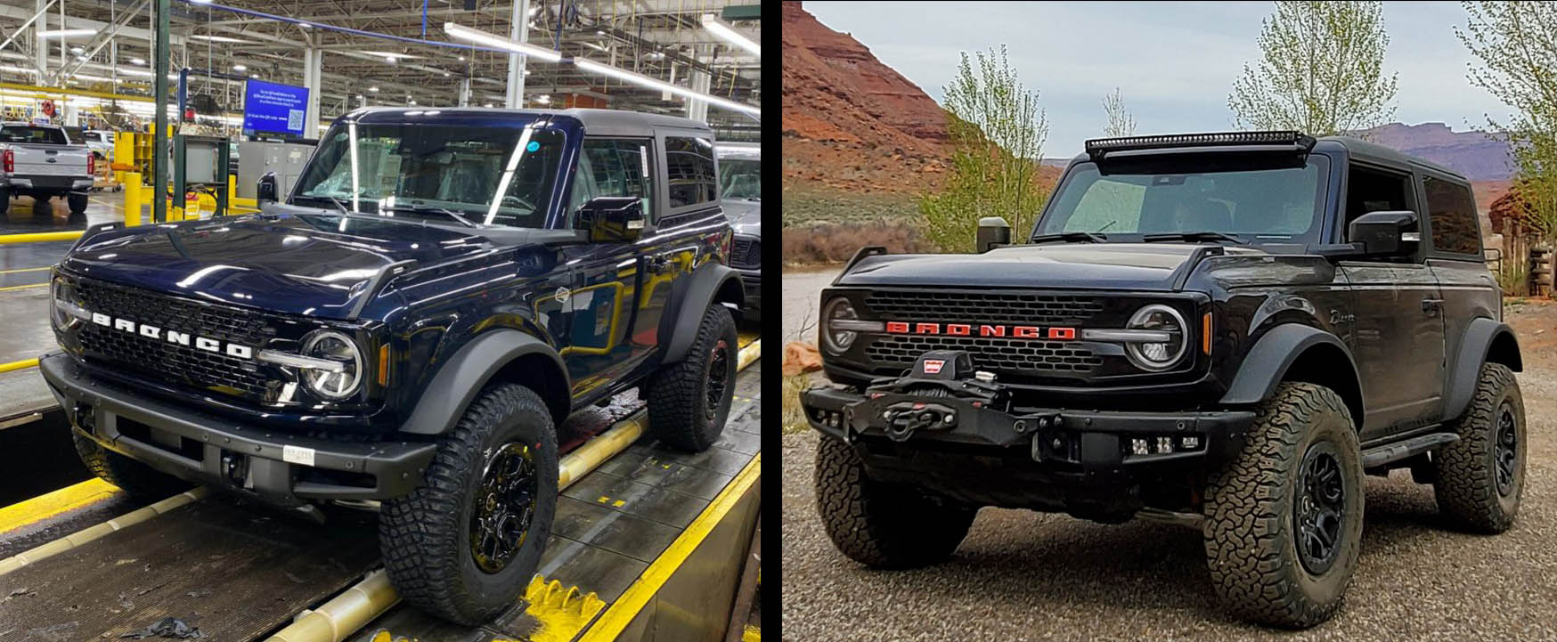 Then & Now: show your assembly line Bronco and current Bronco picture ...