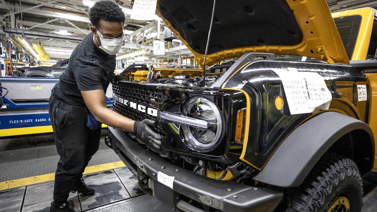 Bronco Production Line Assembly Video | Bronco6G - 2021+ Ford Bronco ...