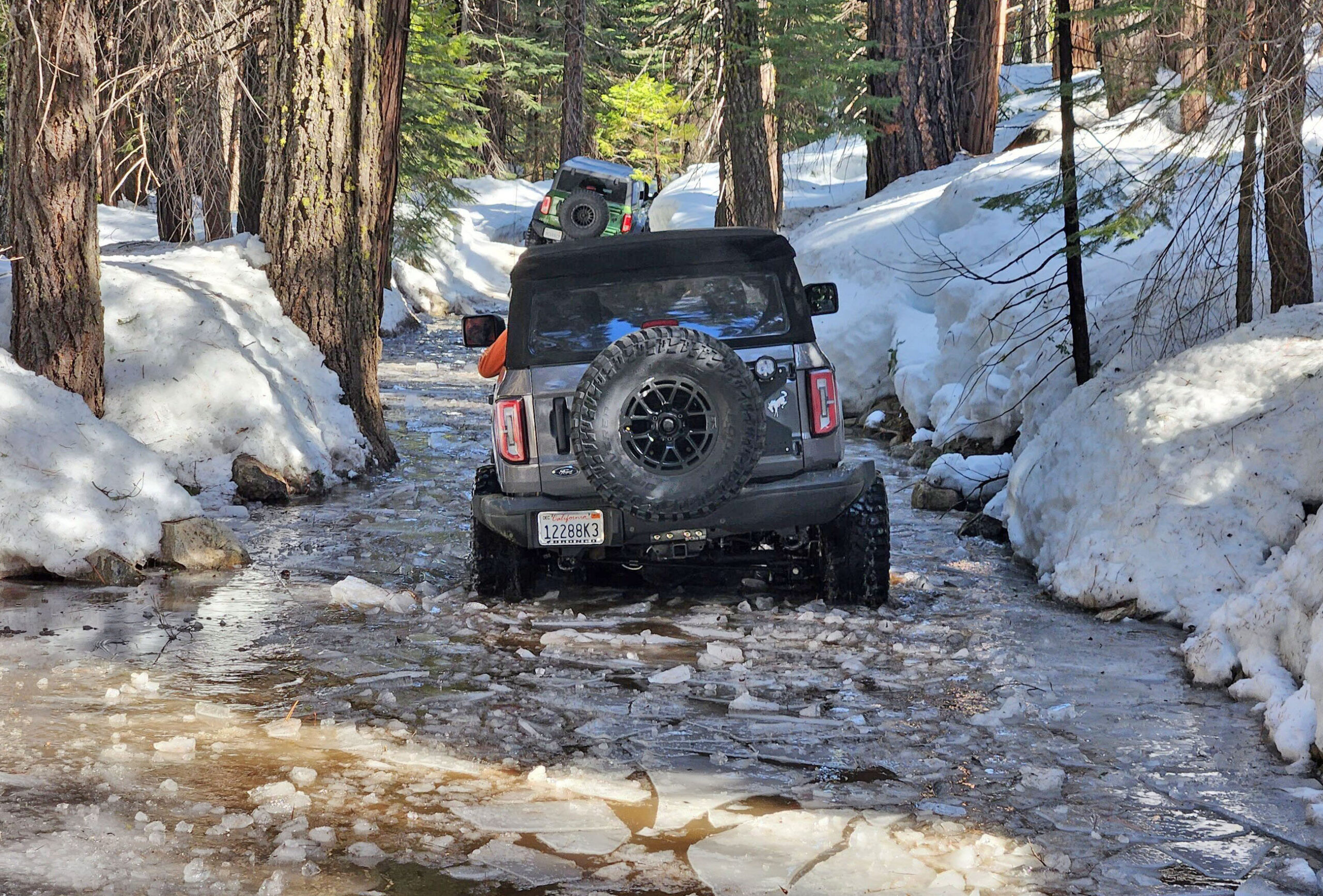 Bronco Snow Day @ Eagle Lake, Fordyce Trails Sierra Nevada Mountains ...