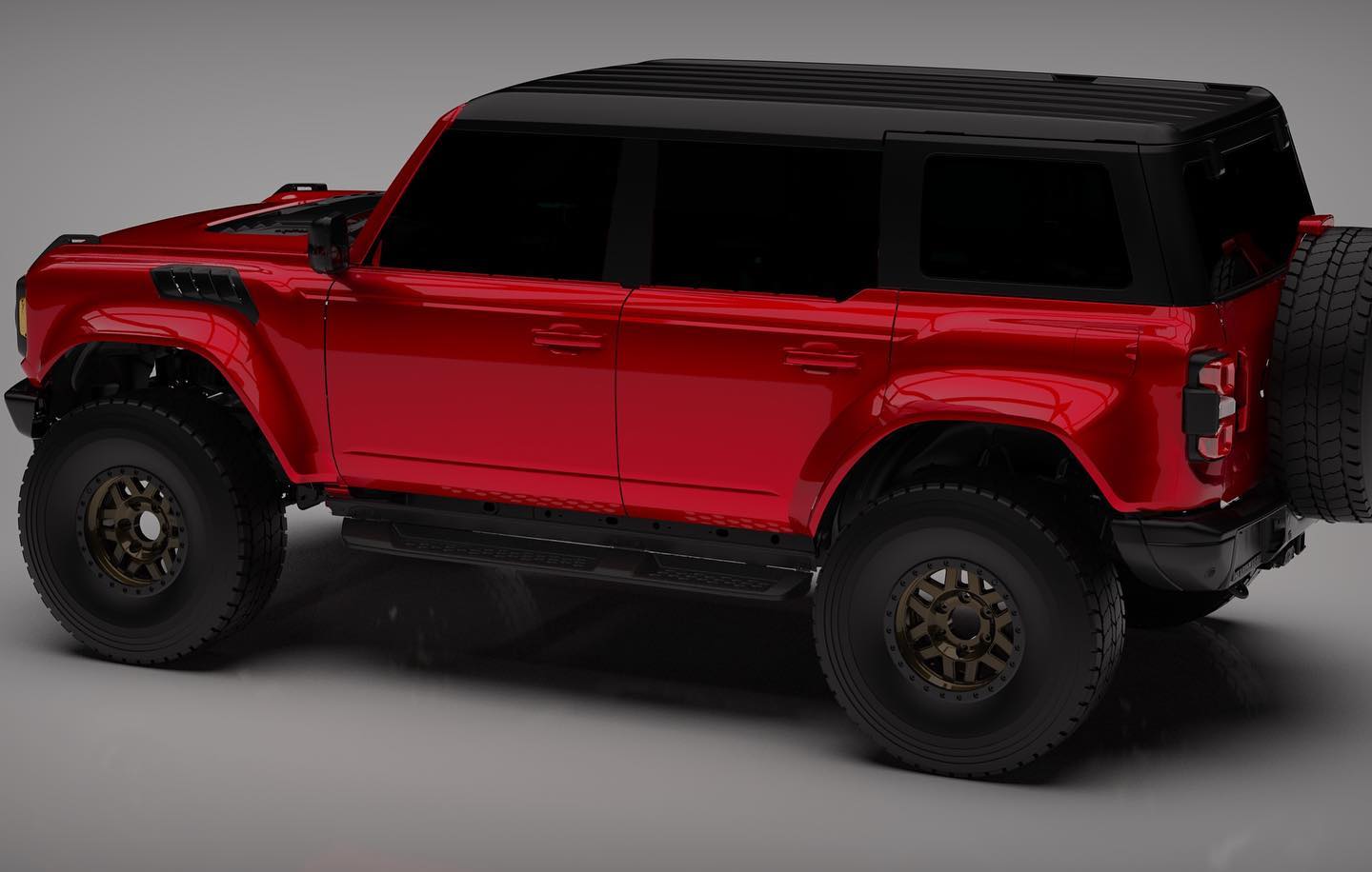 ADV's 4.5" Fender Kit for Bronco Raptor | Bronco6G - 2021+ Ford Bronco ...