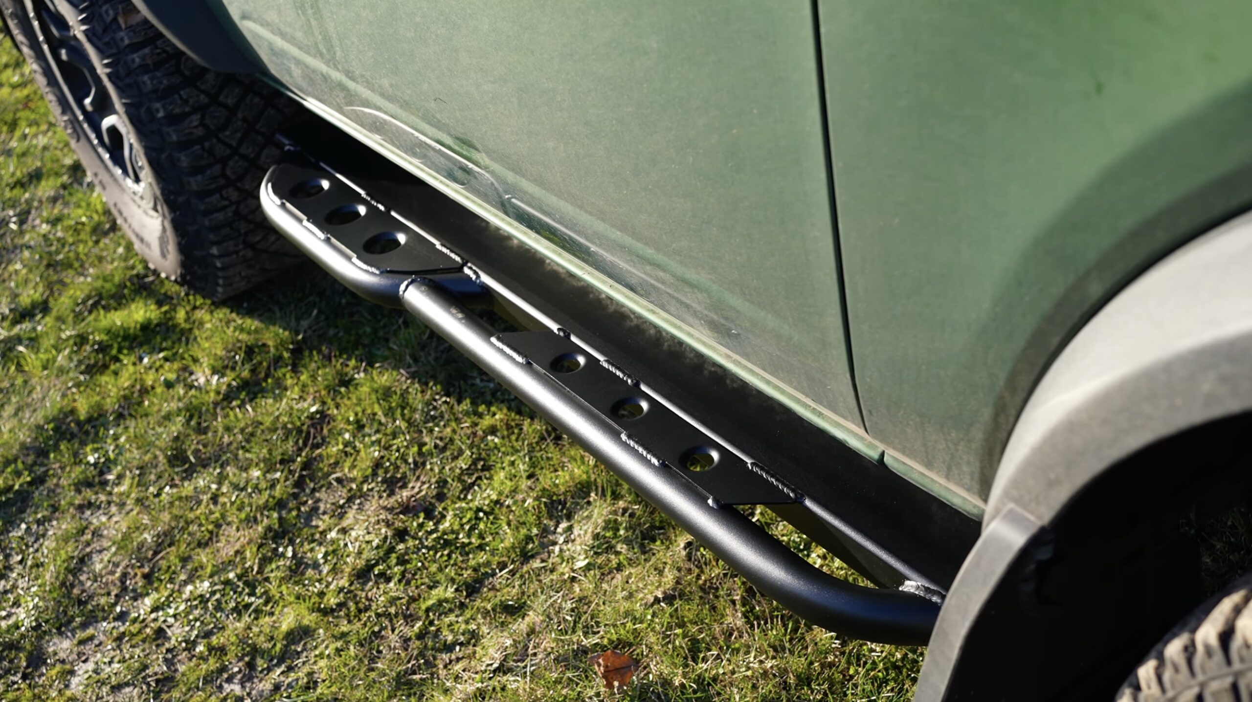 2-Door Bronco FRAME mounted 100% bolt on Step Sliders! - Release video ...