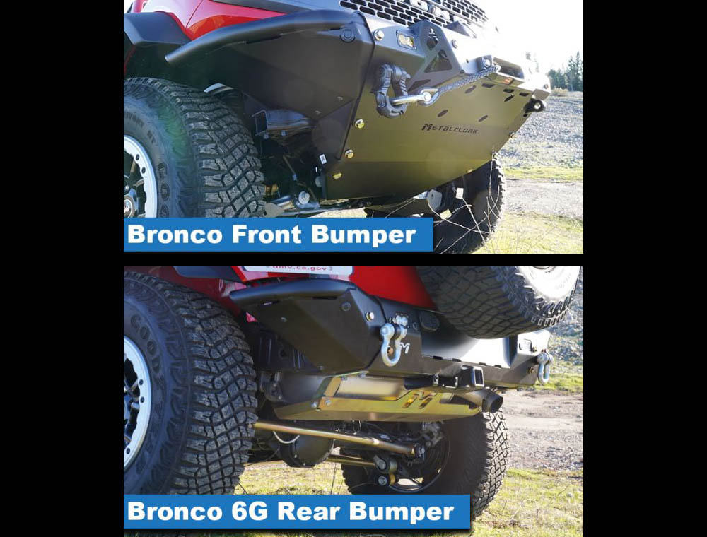 Metalcloak Front & Rear Bumpers for Ford Bronco Now Available ...