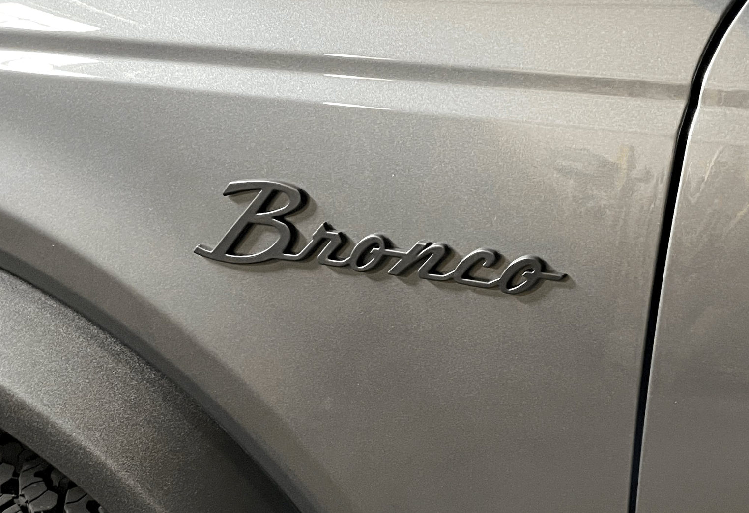 Officially Licensed Ford Fender Cursive Script Emblems (Satin Black ...